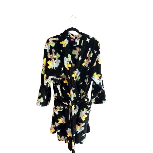 Disney | Intimates & Sleepwear | Disney Tinkerbell Plush Wrap Style ...